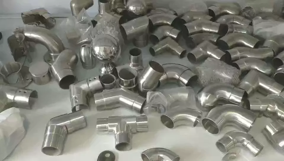 Ss/stainless Steel Handrail Elbow Flush Joiner And Balustrade Fittings ...