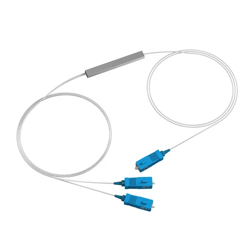 Fbt Splitter 2x2 1x8 PLC Splitter Mini Type/sm Fiber with SC/UPC Connector
