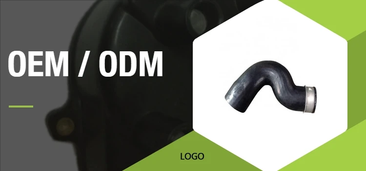 Car Engine Rubber Turbocharger Air Intake Hose Oem 3c0145834m/3c0 145 ...