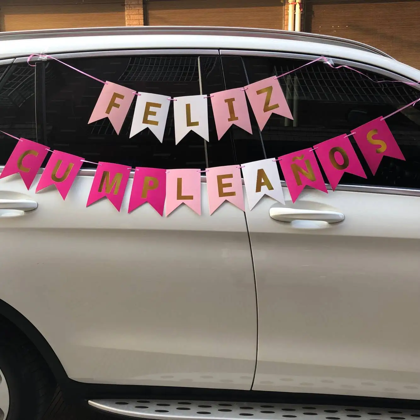 Feliz Cumpleanos Banner Spanish - Happy Birthday Decorations