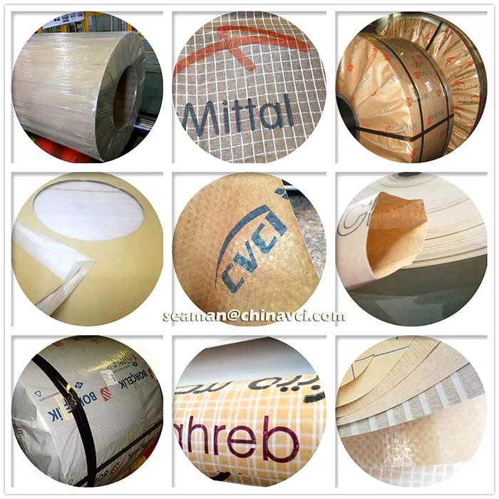 VCI Rustproof Polycoated Paper Coil Seal Packing for Metals Steel ...