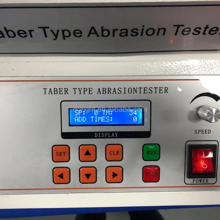 ASTM D4060 TABER Abrasion Testing Machine for Leather & Coatings