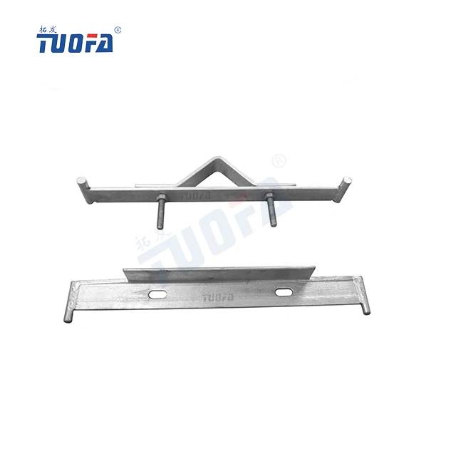 Galvanized Steel V Brace Cross Arm For Overhead Line Hardware ...