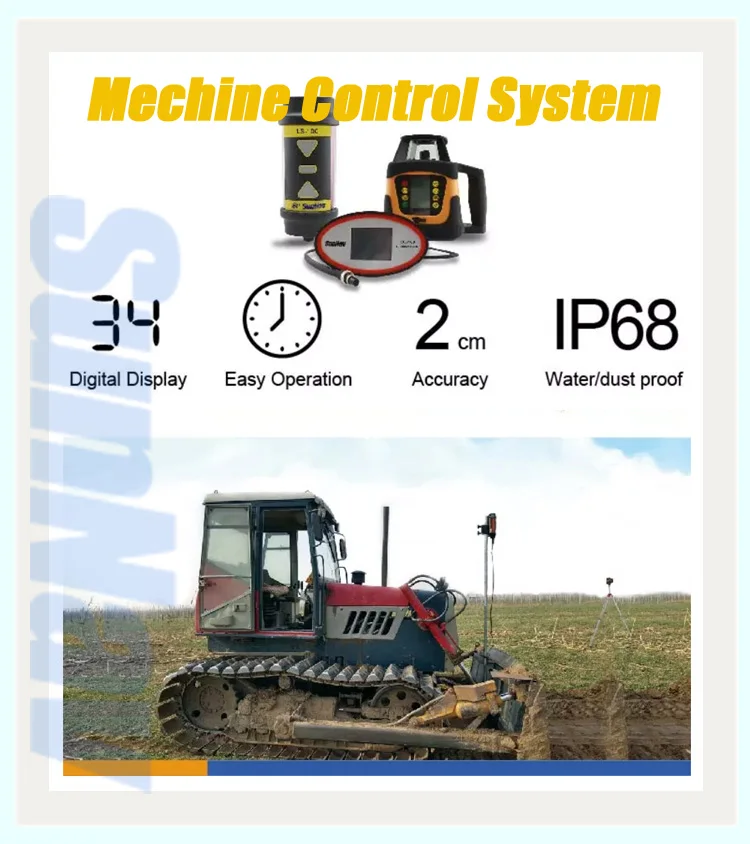 SMC100 Surveying Equipment - Precision Laser Leveling