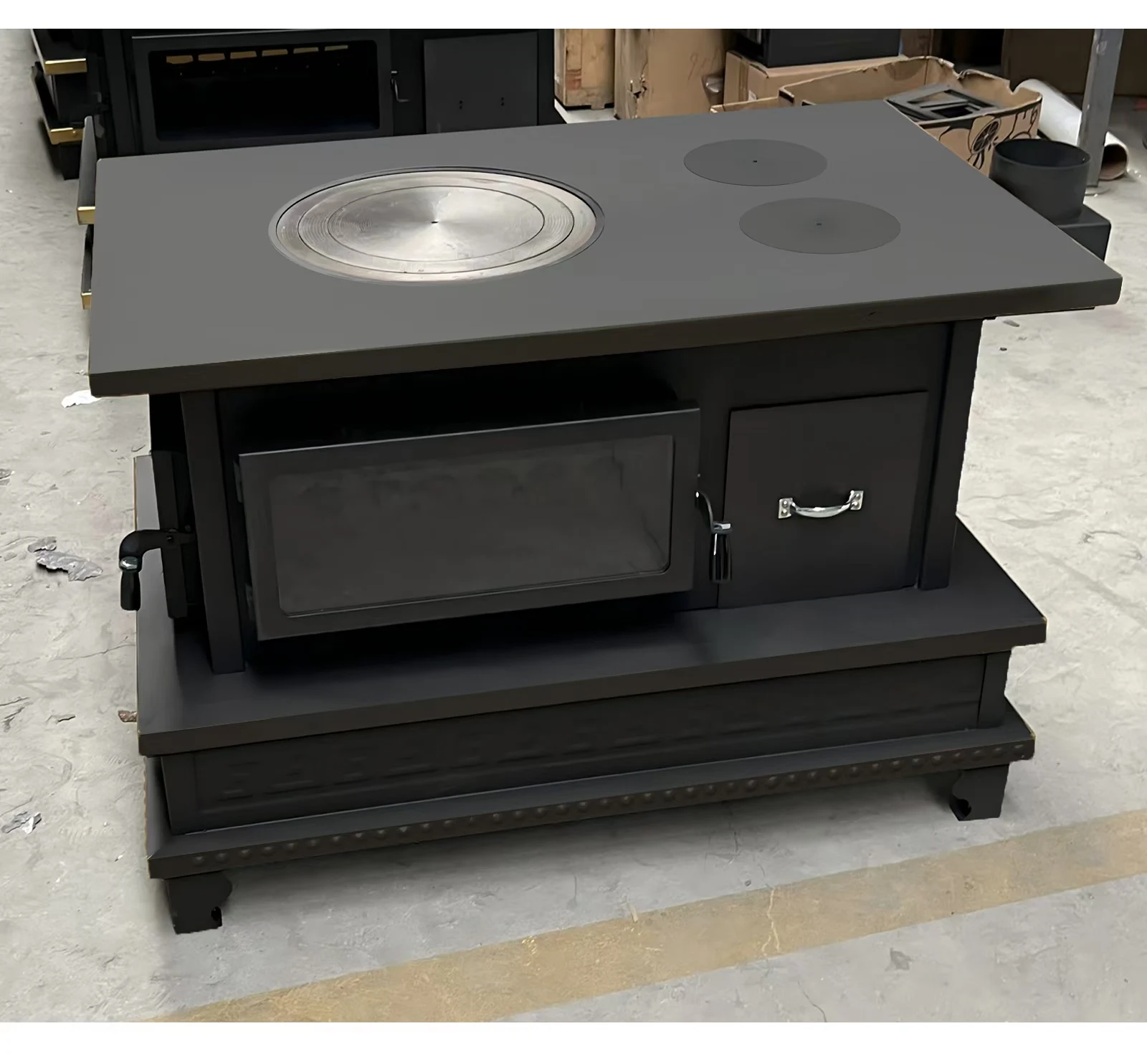 Luxury Wood Burning Fireplace – Energy Efficient Gasification Stove ...