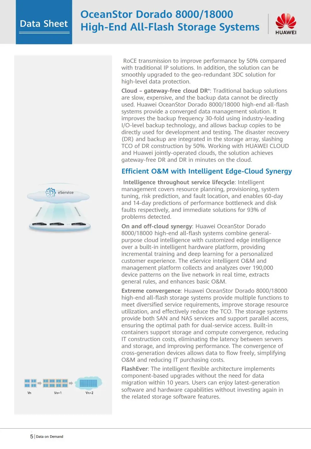 Huawei-sistemas De Almacenamiento De Flash Completo,Oceanstor Dorado ...