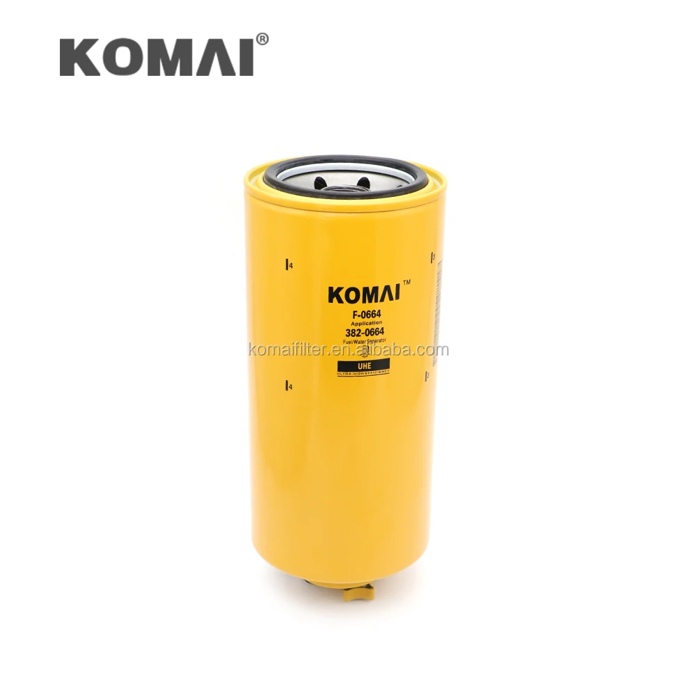 320dl Diesel Fuel Filter Cartridge 382-0664 For Cat Electronic Fuel ...