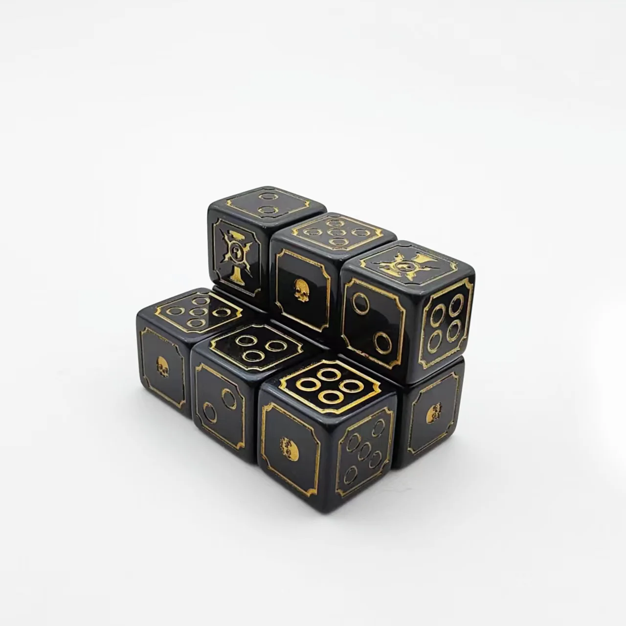 Custom Dice Design - Custodes Dice Set for Table Games
