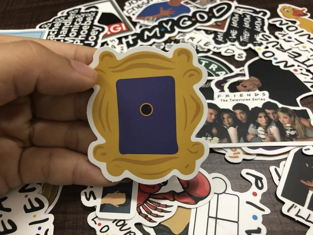 50 Sheets Friends Tv Show Graffiti Waterproof Sticker - Buy Tv Show ...