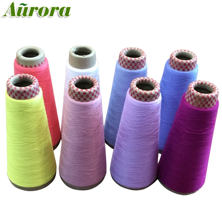 30/1 100% Recycled Polyster Spun Yarns Non Virgin - Buy 100% Polyester ...