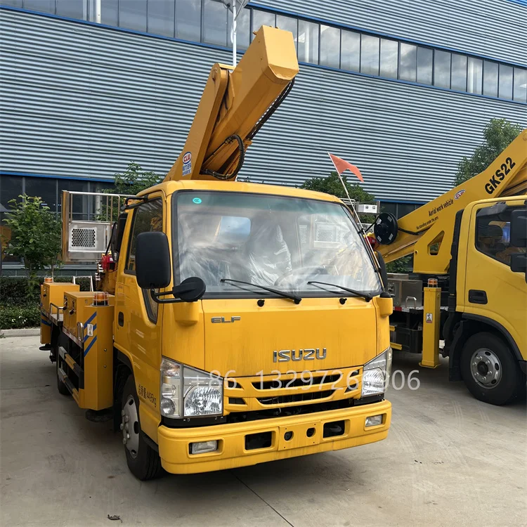 Isuzu Japan Brand 25m 35m 45m 50m 56m High Altitude Platform Vehicle ...