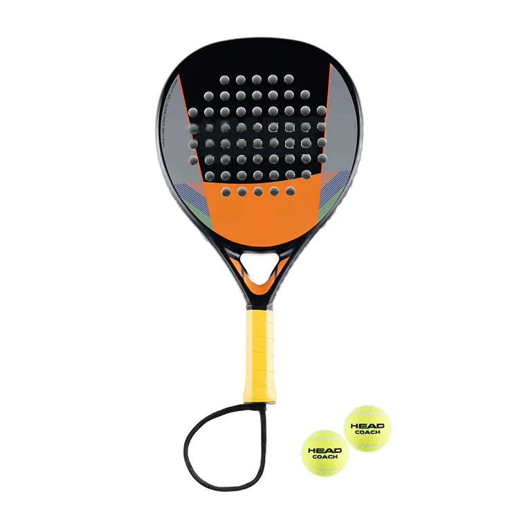 High Quality Customized Padel Racquet Ball 3k Carbon Fiber Padel Tennis ...