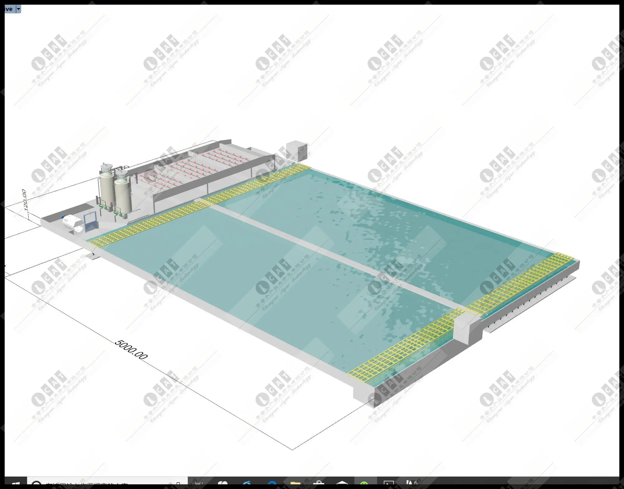 Integrated Raceway Aquaculture Pond Indoor Mini Tilapia Fish Ras System ...