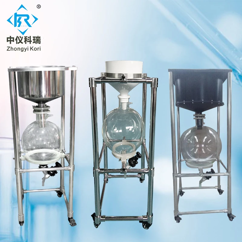 Lab Stainless Steel Filtration Equipment with 10L-50L Vacuums Nutsch ...