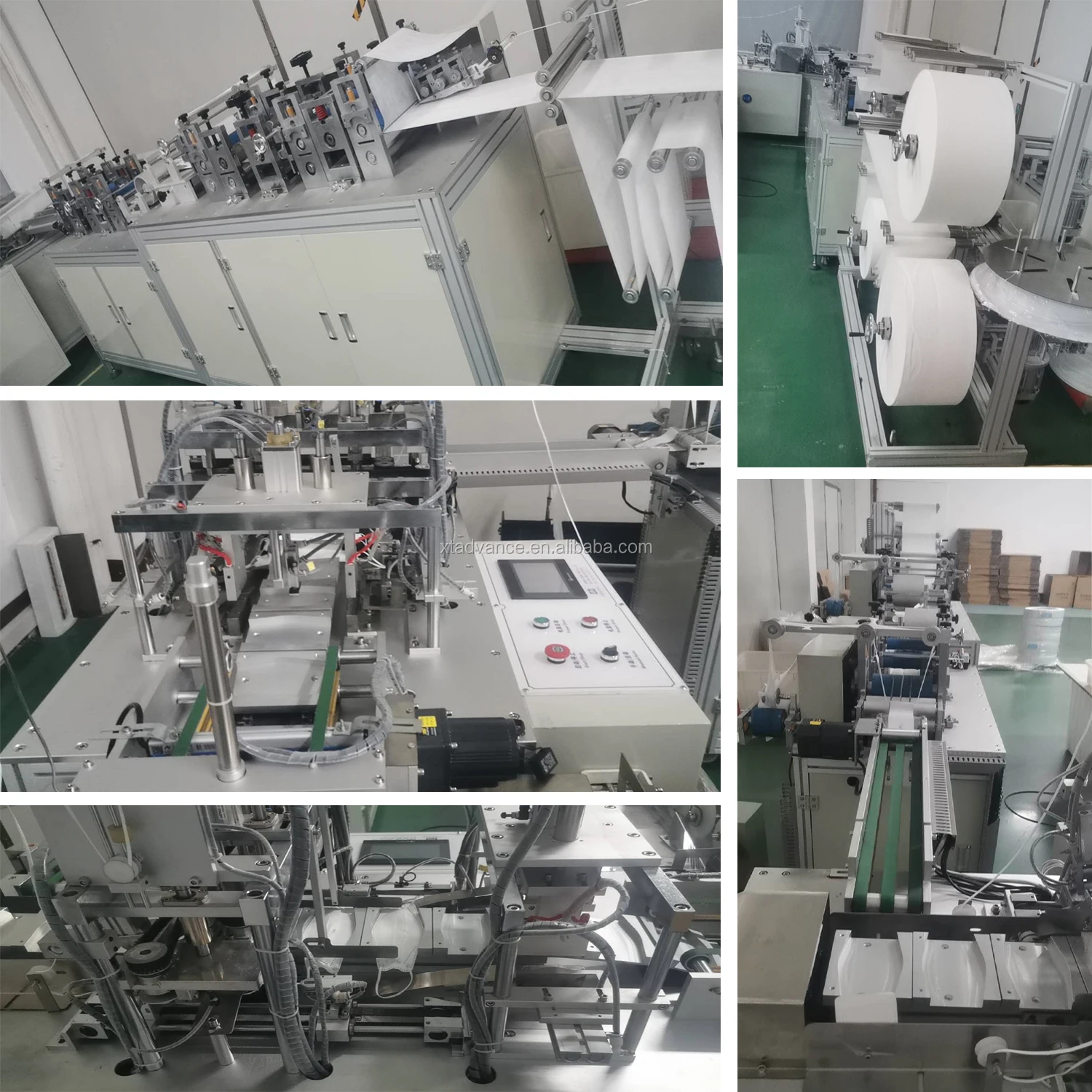 High Speed Fully Automatic Kf94 Disposable Face Mask Making Machine ...