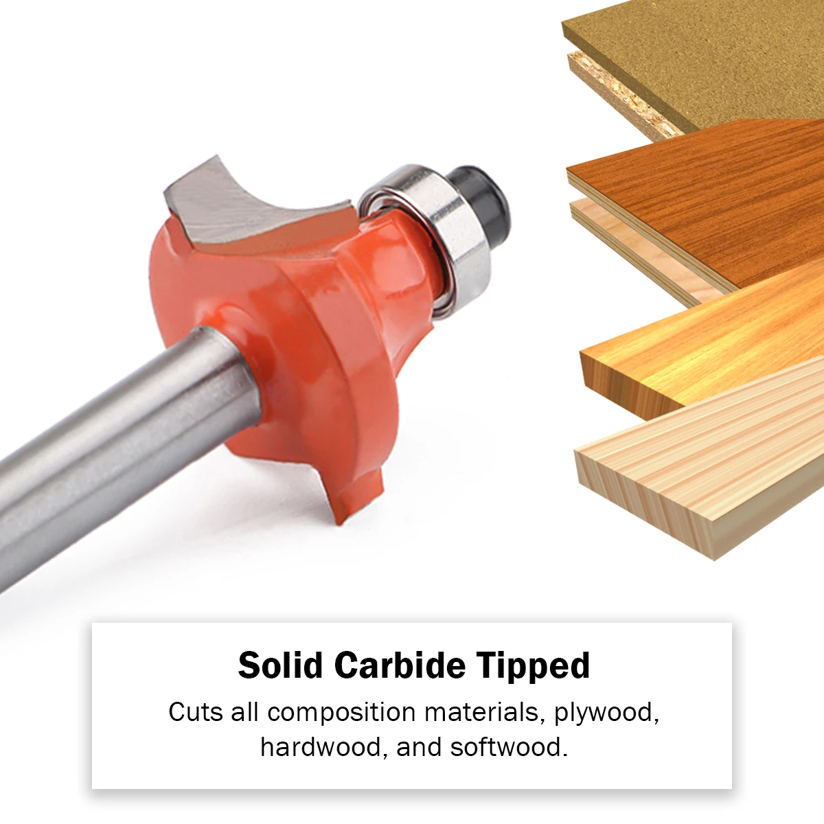 Kseibi Router Bit Set 10-pc Wood Milling Cutter 1/4'' Shank - Buy Wood ...