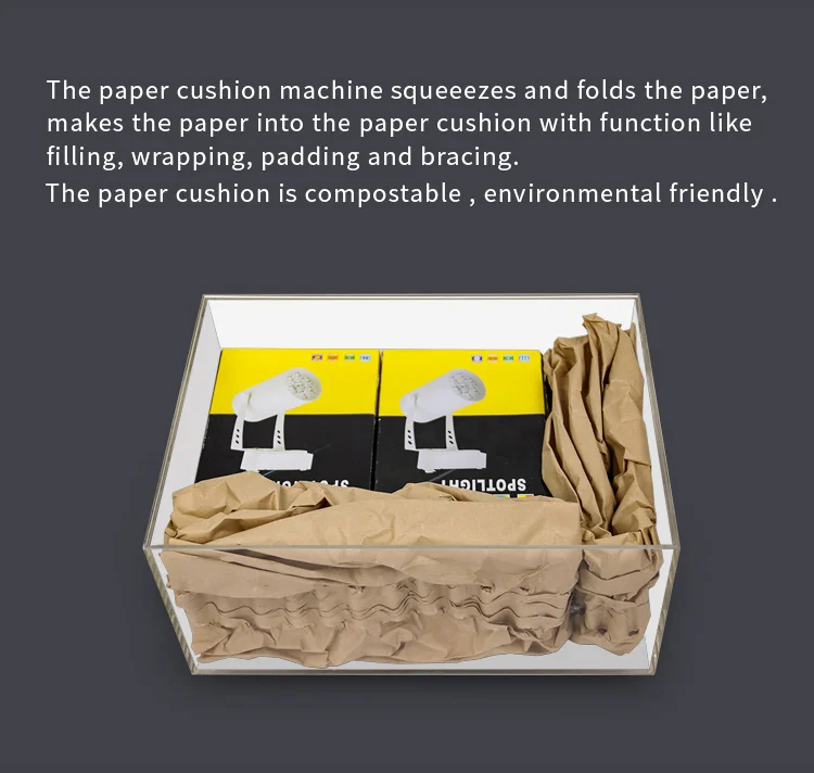 Ameson Shockproof Kraft Cushion Filling Paper Padding for Packaging ...
