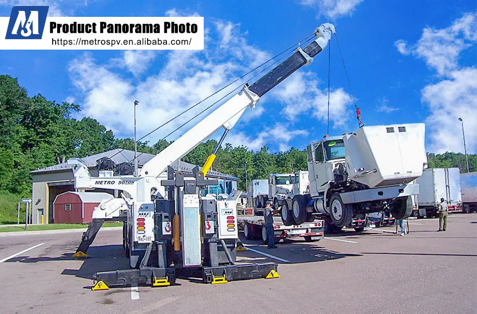 Metro Rotator 35 Ton Heavy Duty Rollback Wrecker Towing Truck Body For ...