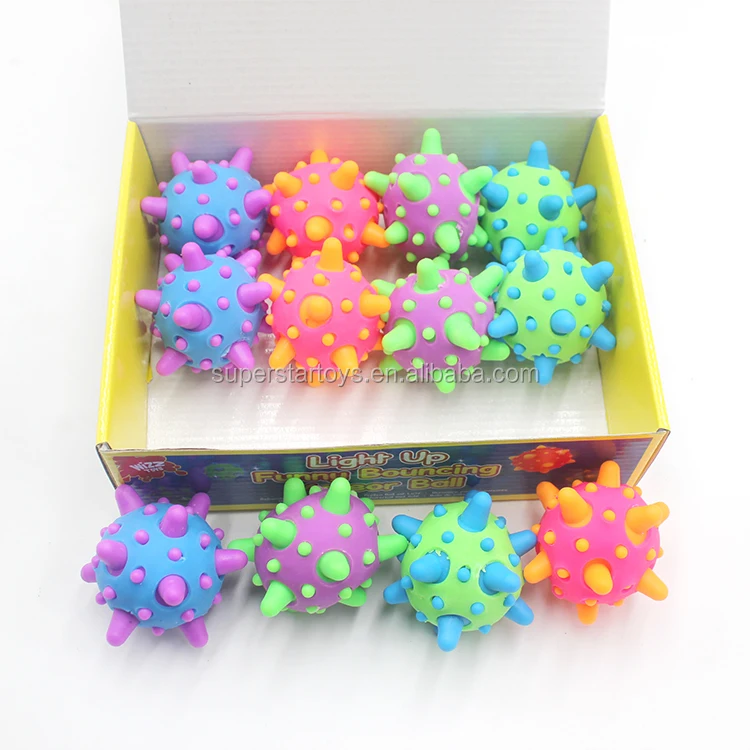 Geometric Ball Toy - LED Flashing Meteor Sensory Ball