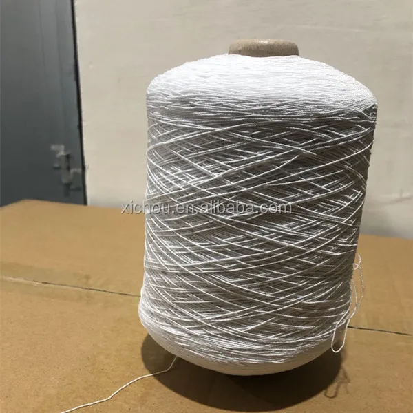 42# Rubber Thread White/black Latex Rubber Yarn For Elastic Tape - Buy ...