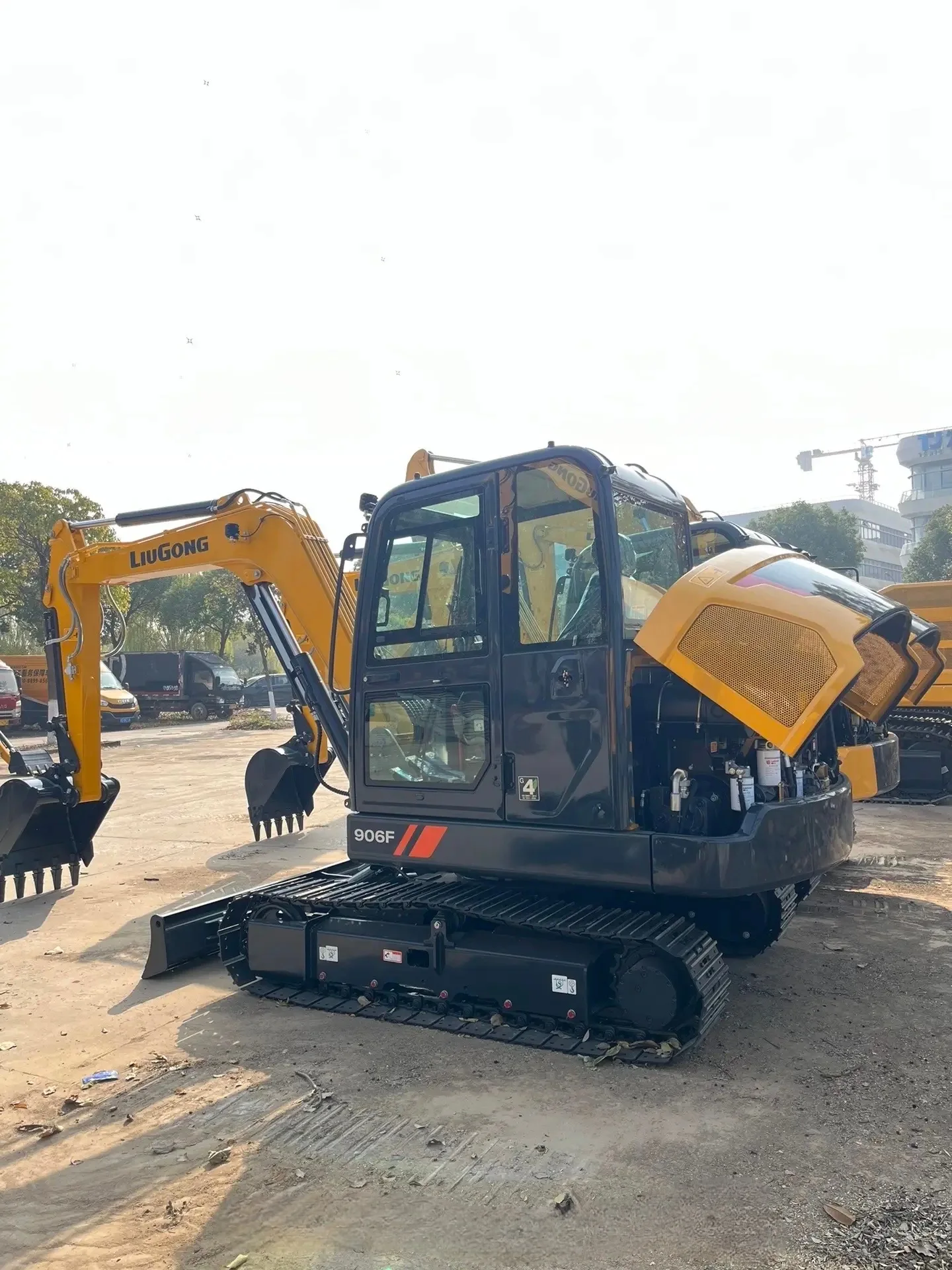 Liugong 906F Mini Crawler Excavator - 6ton Hydraulic Digger