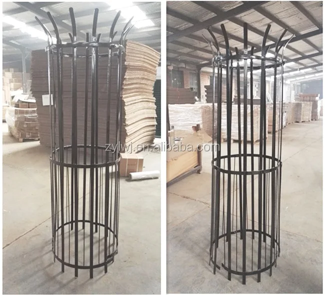Welded Metal Tree Fences - Durable & Decorative Guards