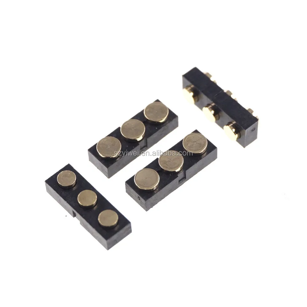 SMD Target Contact PAD Connector 2.54 Mm Grid 3 Pin Female Header for ...