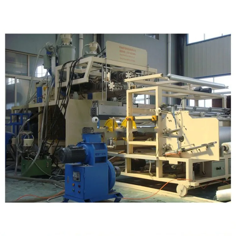 Fully Automatic Lldpe Ldpe Stretching Film Production Extruder Making ...