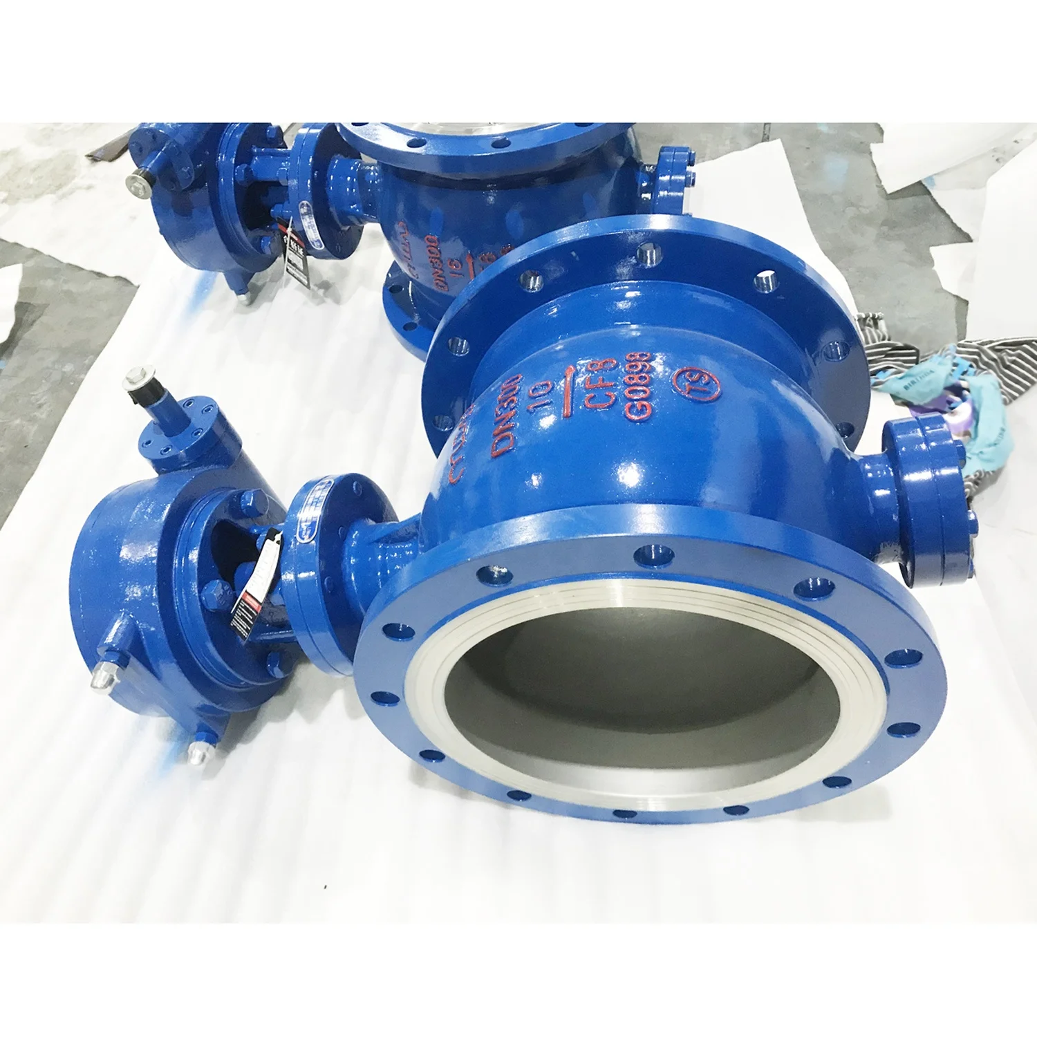 Dn300 Eccentric Plug Valve For Alumina - Buy Hard Face Stl Seat Plug Valve Dn300,An Economical ...