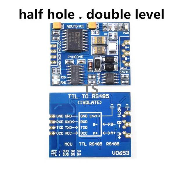 ADUM3201 + B0505XT - Isolated RS485 Communication Module