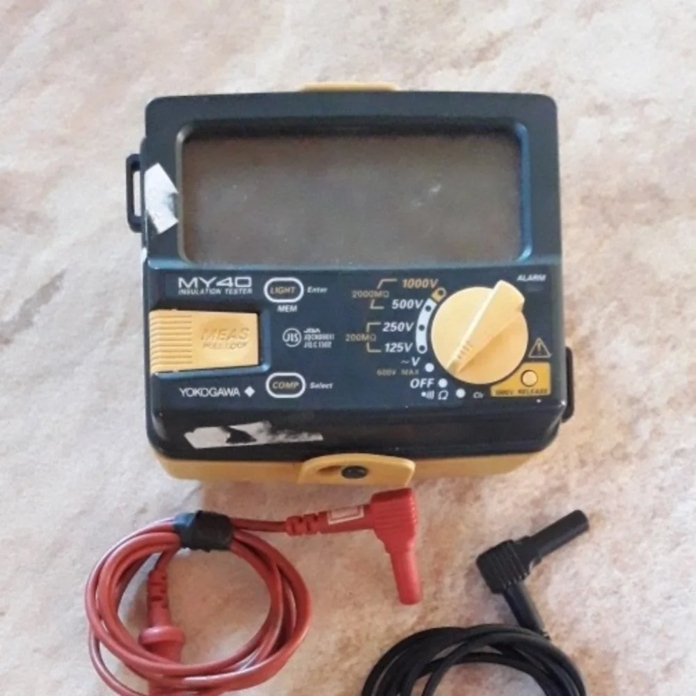 Brand New Yokogawa Digital Insulation Tester My40-01 3 1/2-digit Lcd ...