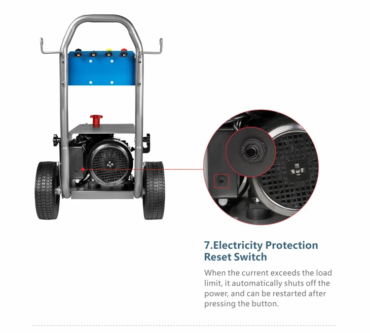HMC Cold Water Electric Pressure Washer - 200 Bar Power
