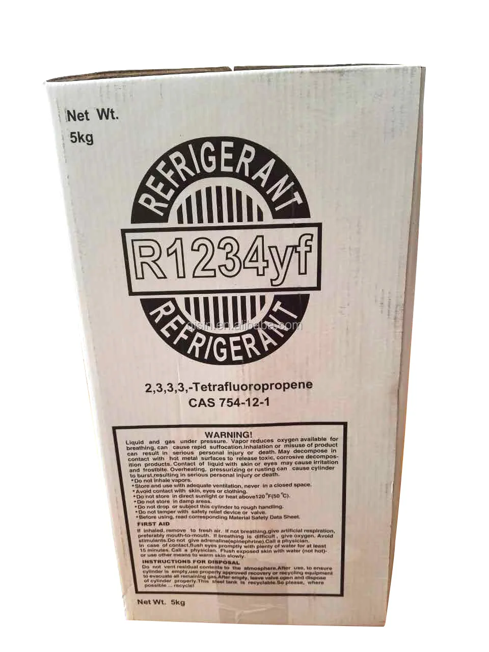 R1234yf Eco-friendly Refrigerant Gas Hfo-1234yf 5kg Premium Auto ...