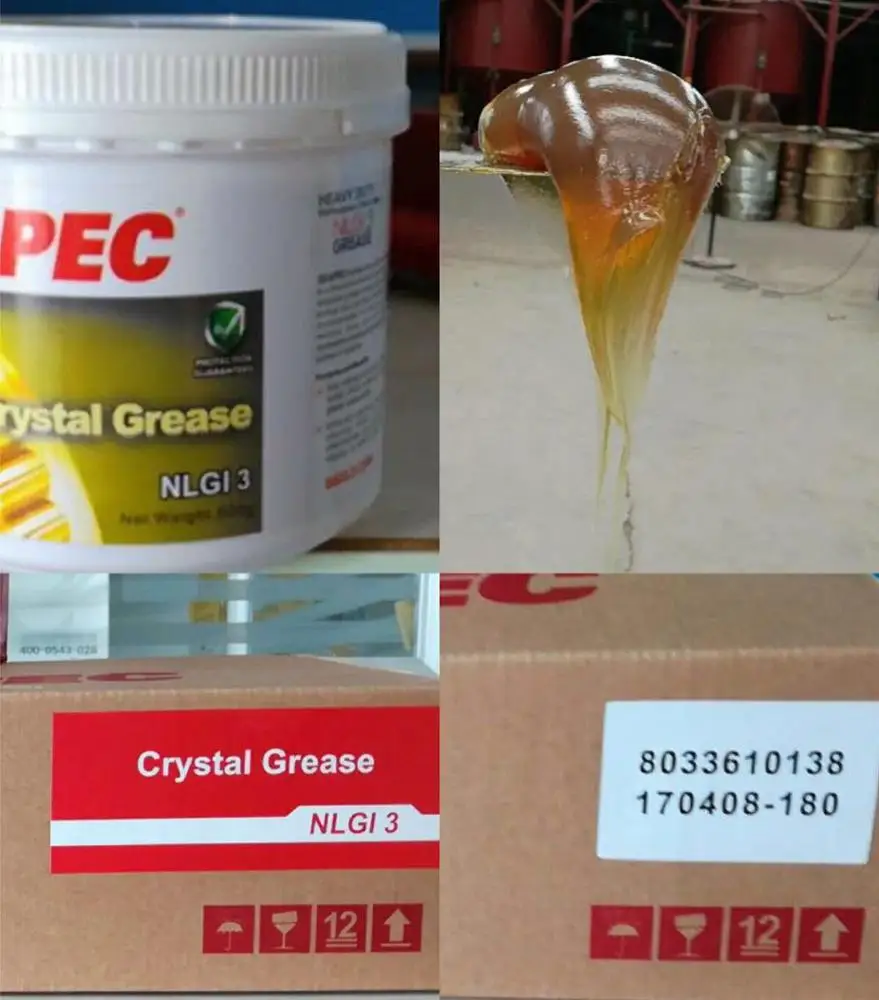 Multipurpose Industrial Automotive Use Lubricant Lithium Base Grease ...