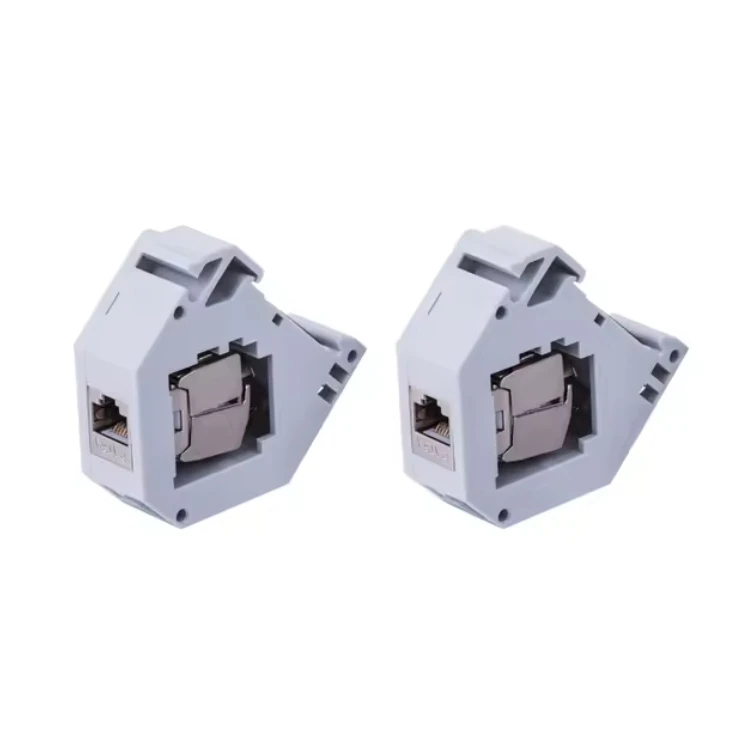 DIN Rail Mount Outlet Holder for RJ45 Keystone Modules| Alibaba.com