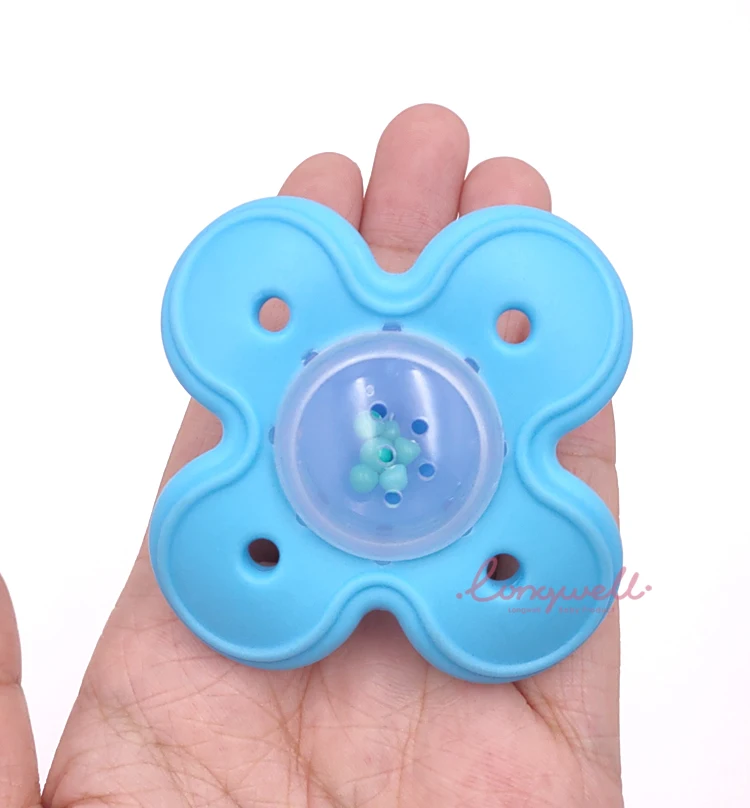 Ningbo Longwell Pp Baby Teether Toy Plastic Eco Lovey Flower-shaped ...