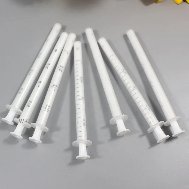 Plastic Oil Dispensing Syringes with Tip Cap Good Seal 2ml 3ml 5ml ...