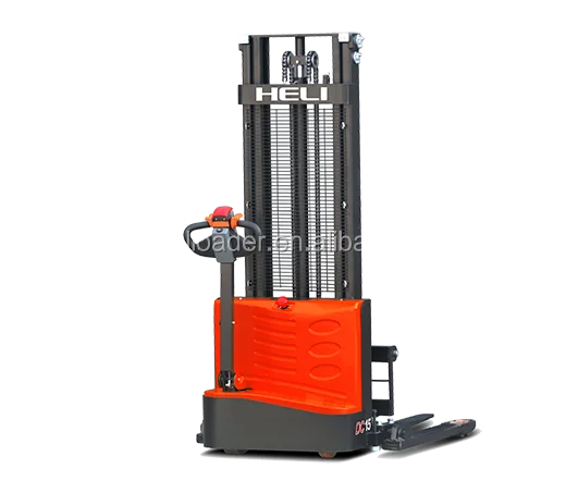 Heli 1.5ton Electric Pallet Stacker - Versatile & Reliable