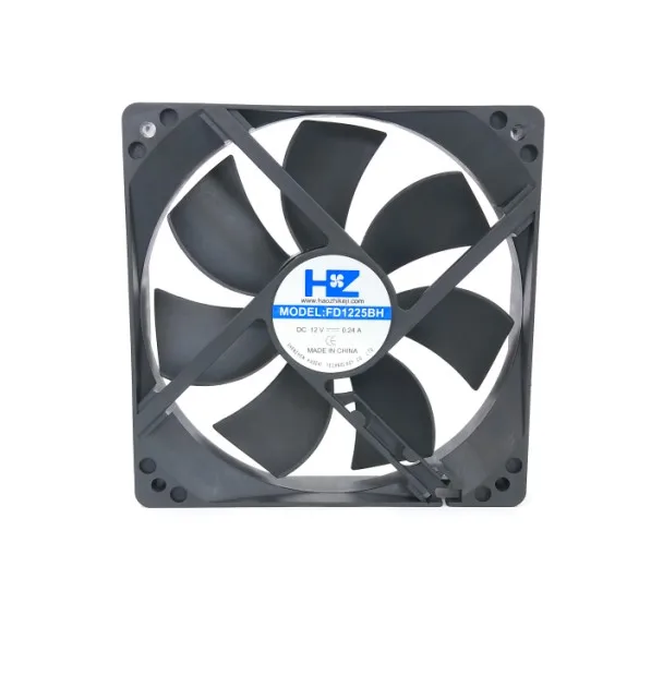 12025 12v Dc Exhaust Fan 120x120x25mm 24v 12cm 5 Inch Cooling Fan - Buy ...