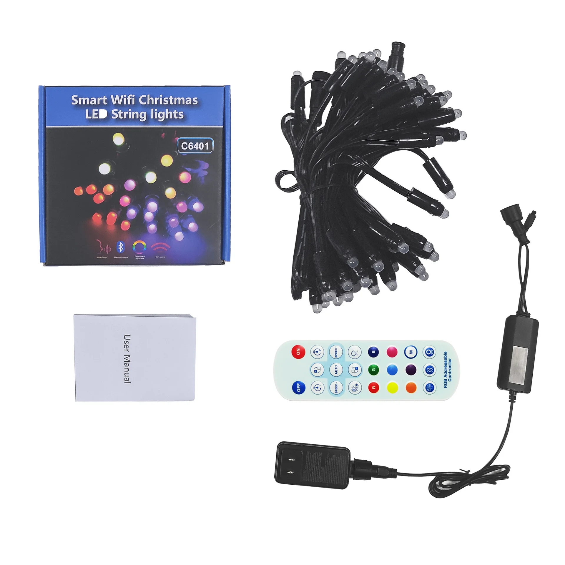 WS2811 IC Pixel RGB FCEl Color 5V 12V 50pieces per string LED Pixels ...