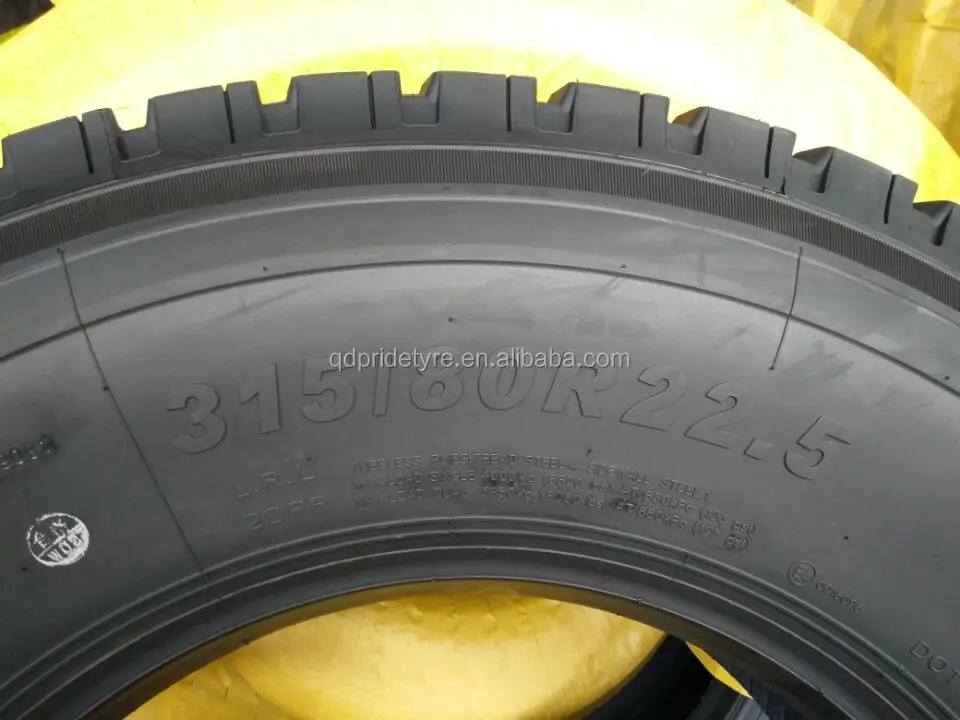 China Factory Doupro Brand Tyre Truck Tire 385 65 22.5 315 80 22.5 ...