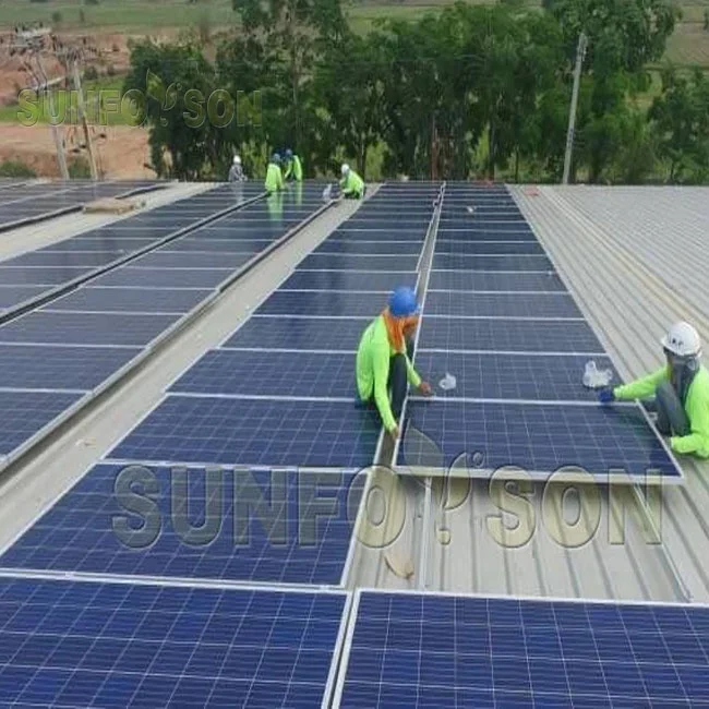 Clip Lock Solar Panel Mounting Clamps - Durable & Customizable