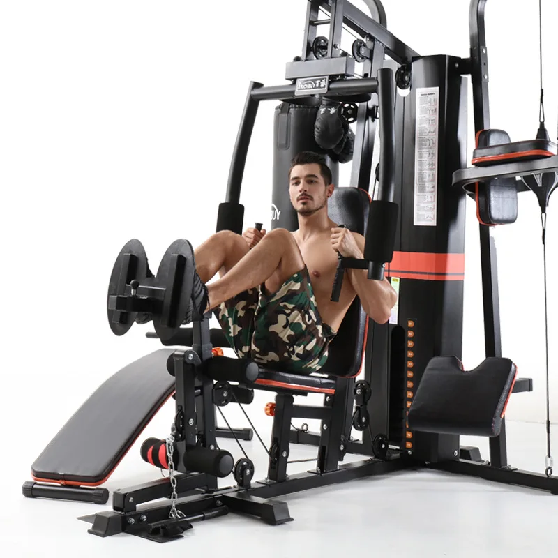 Three Man Station Integrated Trainer - Multifunctional Fitness Equipment