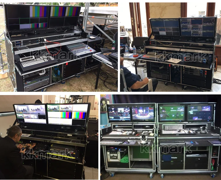 Rack Flight Case for Live Video Streaming - Durable & Customizable