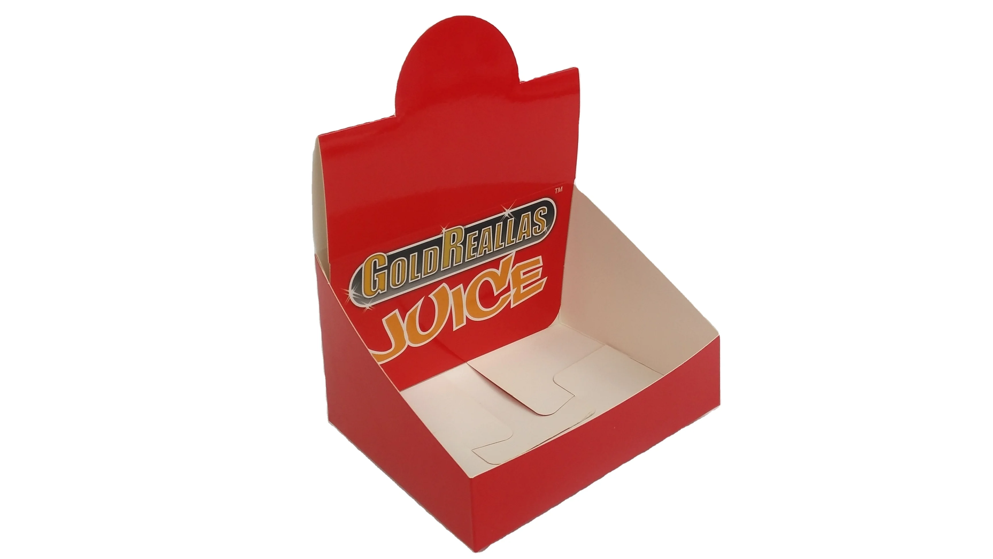 Cardboard Counter Shelf Ready Packaging Tear Away Paper Box Display ...