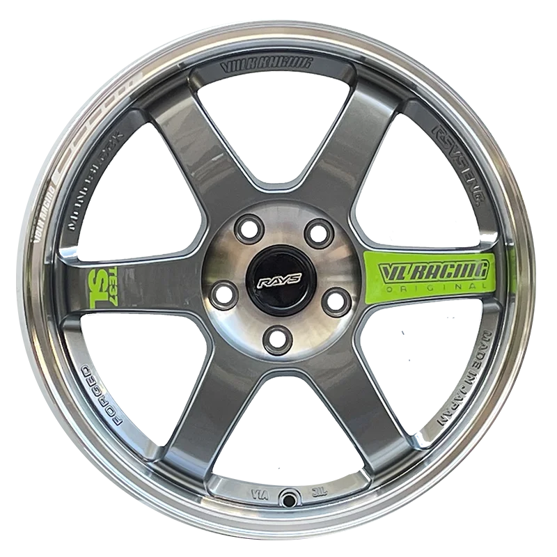 17x7.5 18x8 Flow Formed Lightweight Te37 Is Suitable For Various Car ...