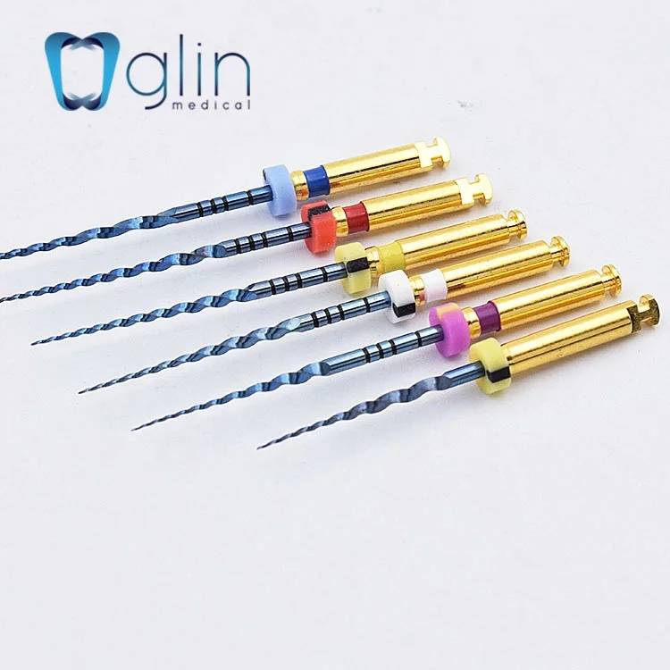 Glin High Quality Super Blue Rotary Endo Files Endodontic Instrument ...