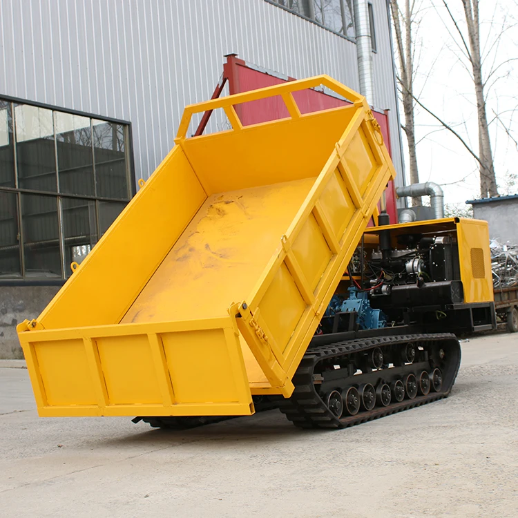 Automatic Loading Crawler Dumper With Engineering Crawler At Factory ...