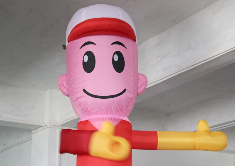 Led Advertising Inflatables 3.5m Air Dancers Puppets Abraham Sky Dancer ...