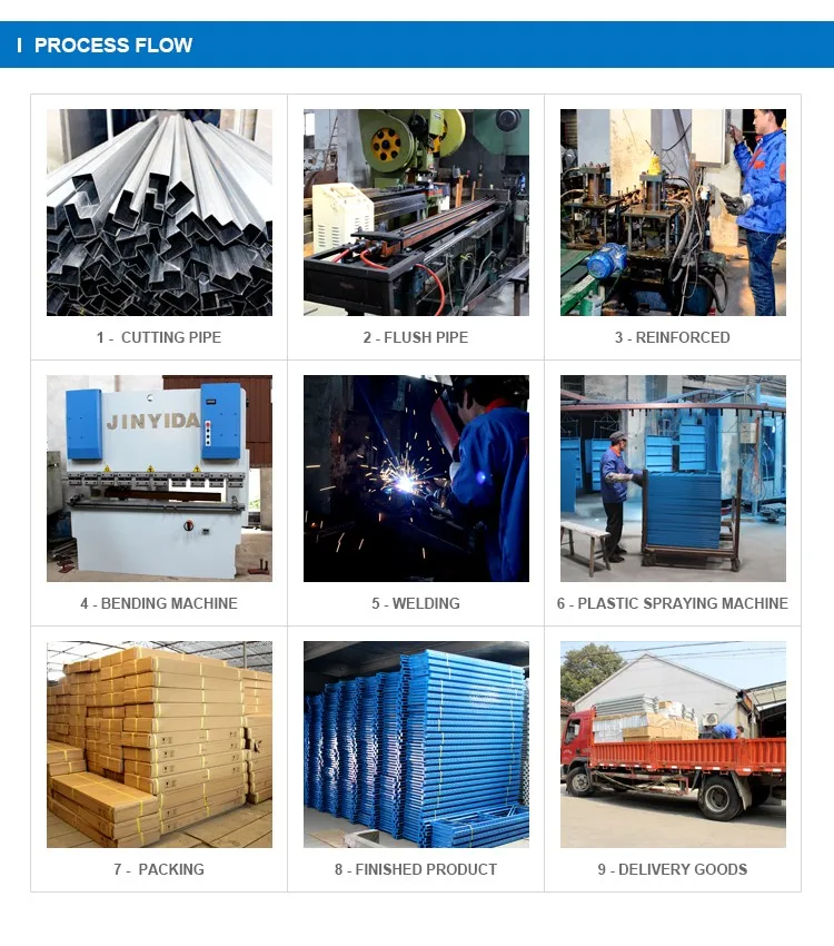 Blue Color Dexion Design Factory Slotted Angle Iron